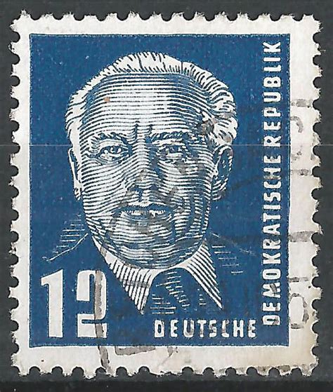 323 A Wilhelm Pieck 12 DDR Stamps
