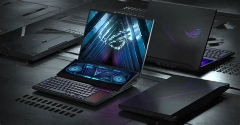 Ces Asus Rog Zephyrus Duo Laptop Gaming Dengan Layar Ganda Paling Kencang