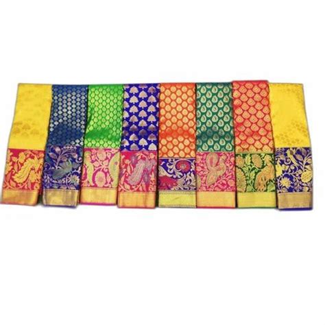 Real Zari Gold Wedding Wear Brocet Pattu Saree With Blouse Piece 6 3 M At ₹ 1950 Piece In