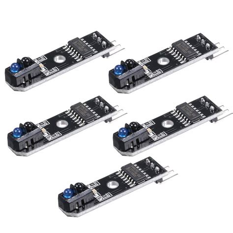 5pcs Tcrt5000 5v 1 Way Tracing Module Intelligent Car