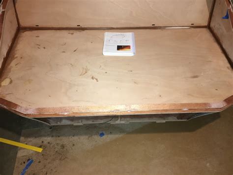 Building The Clc Teardrop Camper Installing Part Of The Galley Hatch Gutter