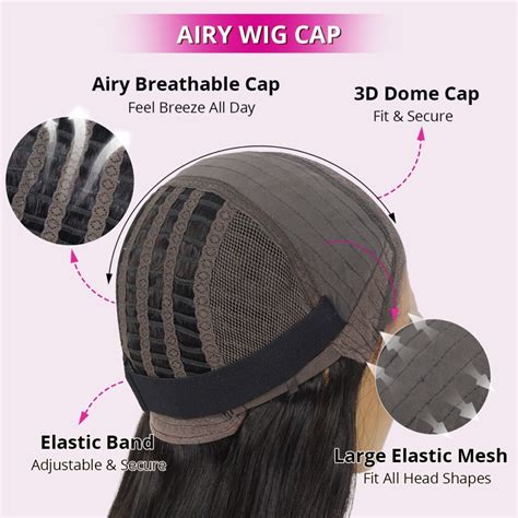 Glueless 6x5 Plus Airy Cap Lace Wig Loose Deep Pre Cut HD Lace Front