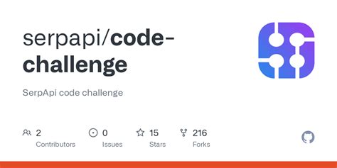 Github Serpapi Code Challenge Serpapi Code Challenge
