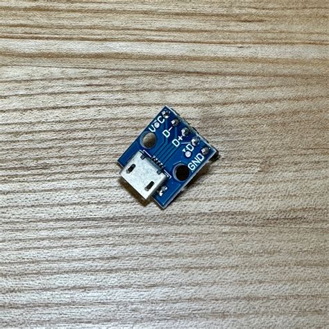 マイクロusb→dipコネクタ メス 5ピン ピンボード 254mm Micro Usb 5v 電力変換モジュール Arduinoパーツ専門店