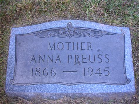 Anna Elizabeth Behrendt Preuss 1866 1945 Find A Grave Memorial