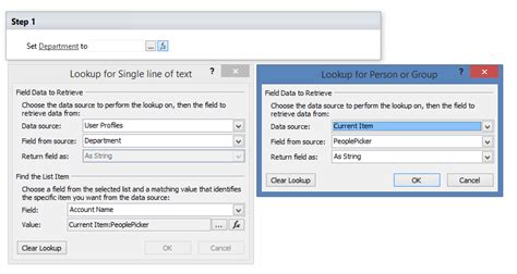 Sharepoint Designer Extract The Department From A Persongroup Field