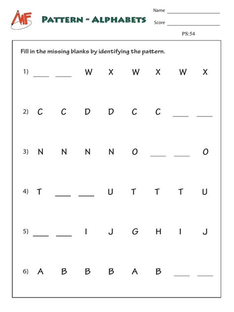 In 2 Number Pattern Ws3 Pdf