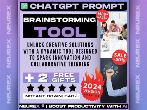 Chatgpt Brainstorming Tool Prompt Idea Generation Creative Thinking Innovation Aid Team