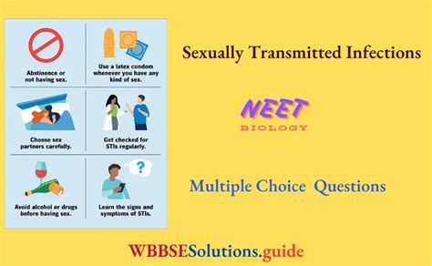 neet biology sexually transmitted infections multiple choice question