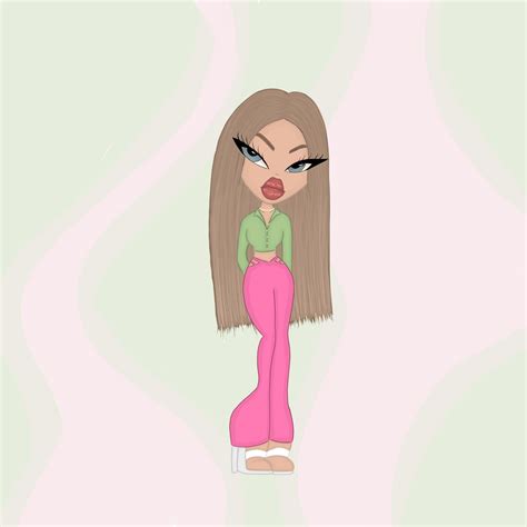 Personalised Bratz Doll Drawing Etsy
