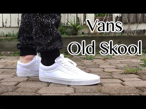 Vans White Old Skool High Tops Store Danzhaocc