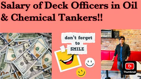 Salary Of Deck Officers In Oil And Chemical Tankers Youtube