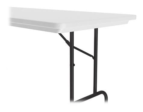 Gray Granite 6â€™ Folding Table Anti Microbial By Correll