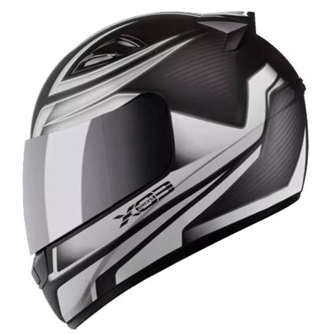 Capacete Ebf E0x Frost Preto E Prata Compre Agora Kanui Brasil