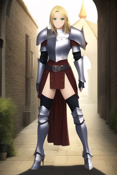 Female Paladin High Heel Armored Boots Gauntlets By Varm209 On Deviantart