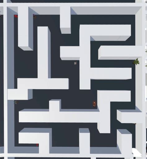 The Original Layout Of The Maze In [1] That We Reproduced In Our
