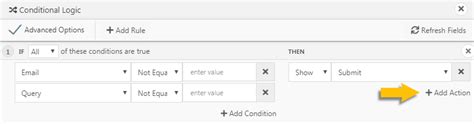 Nex Forms Documentation Conditional Logic