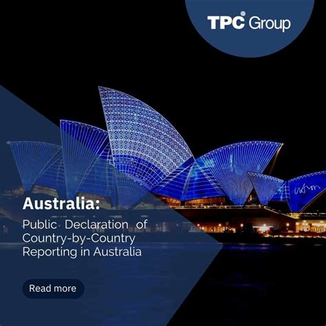 Public Declaration Of Country By Country Reporting In Australia