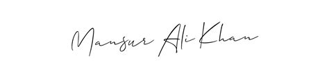 98 Mansur Ali Khan Name Signature Style Ideas Best Esignature