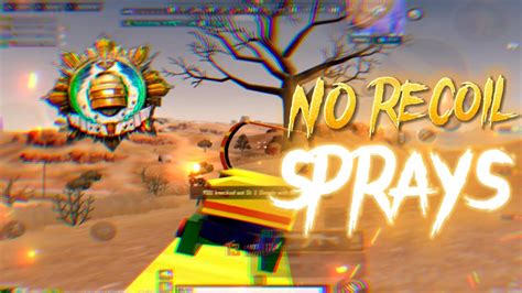 6 Finger Claw No Recoil Red Dot Sprays Pubg New State Youtube
