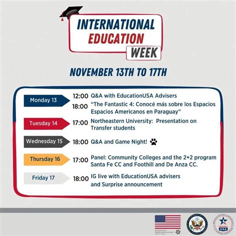 Embajada de Estados Unidos hoy se inicia semana de la educación