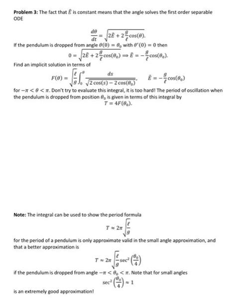 Solved Problem 3 The Fact That E~ Is Constant Means That