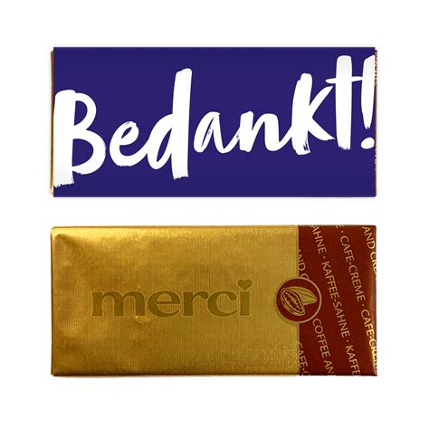 Kleine Chocolade Bedankjes Met Bedankt 123bedankt Nl