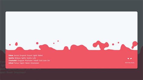 Goey Footer Animation Using Html Css Only Youtube