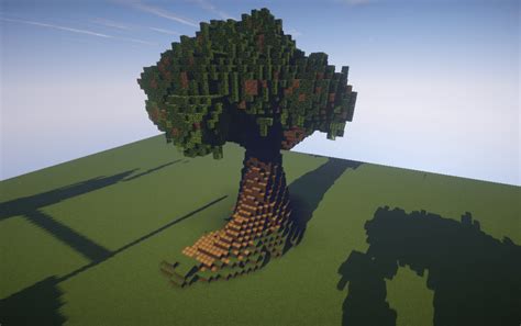 Minecraft Large Tree Schematic Trees Mother Minecraft Tree M