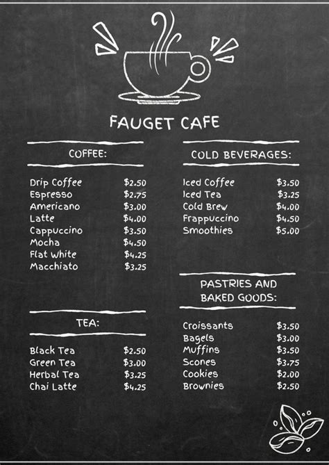 Customize 1 482 Coffee Menu Templates Online Canva