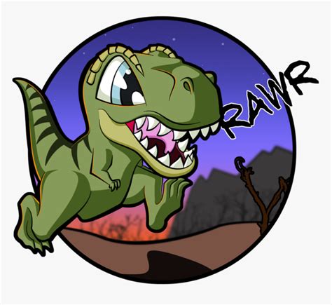 Cute T Rex Drawing Cute Rex Drawing Hd Png Download Kindpng
