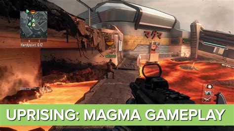 Magma Gameplay Black Ops II Uprising DLC Call Of Duty Map Pack