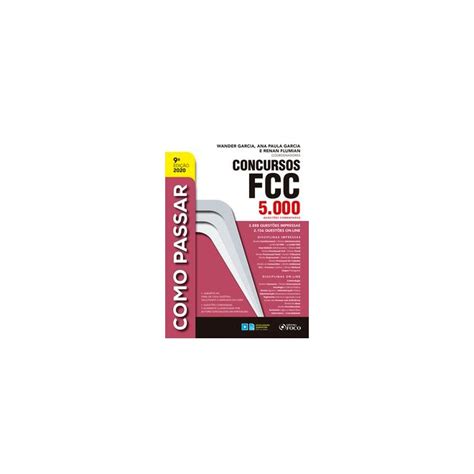 Livro Como Passar Em Concursos Fcc 5100 Questoes Comentadas