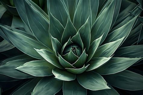 Premium Photo Desert Jewel Captivating Agave Plant Thriving Under