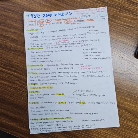 빅데이터분석기사 실기 2유형 40점만점 코딩대한민국 코드강추 네이버 블로그