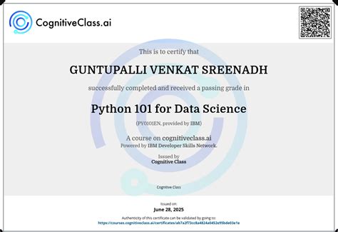 Ibm Py0101en Certificate Cognitive Class