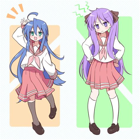 Lucky Star Kagami And Konata