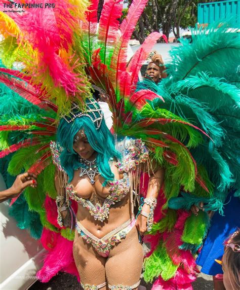 Rihanna Sexy In Carnival Look Expsoed Her Tits And Ass Photos The Fappening