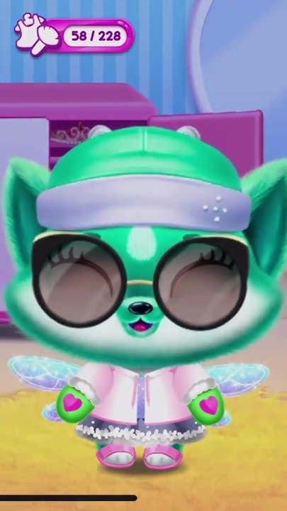 2 Vid Of Fluvsies Lookup In The Mirror Looks Cute Right Mochi Likes It How It Sees She