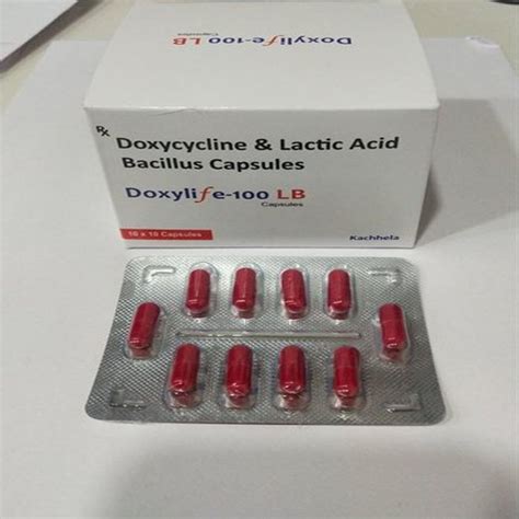 Doxycycline And Lactic Acid Bacillus Tablets Doxycycline And Lactic Acid Bacillus Capsules