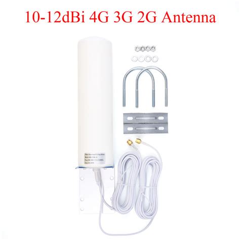 10 12dbi 4g Lte External Antenna 698 2700mhz 4g 3g 2g Outdoor Antenna