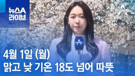 날씨 맑고 낮 기온 18도 넘어 따뜻강원 영동 대기 건조 뉴스a 라이브 Youtube