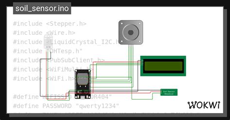 Smart Irrigation System Wokwi ESP STM Arduino Simulator