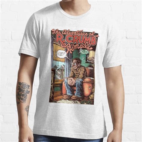 R Crumb The Adventures Of R Crumb Himself Vintage T Shirt For