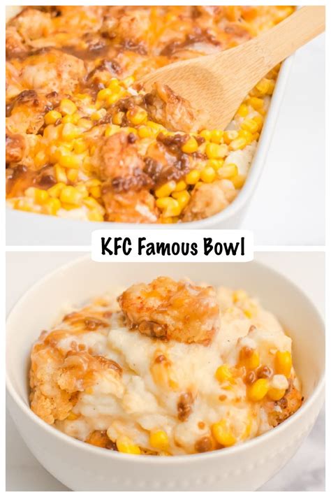 Kfc Chicken Bowls Recipe Mashed Potato Bowl Recipe Chicken Mashed