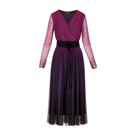 Purple Midi Dress