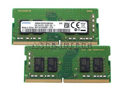 M471A1K43DB1 2_of_M471A1K43DB1-CTD | Samsung M471A1K43DB1 16GB 2x8GB ...