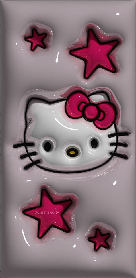 Hello Kitty в 2023 г Приглашения Hello Kitty Обои Hello Kitty Хиппи обои