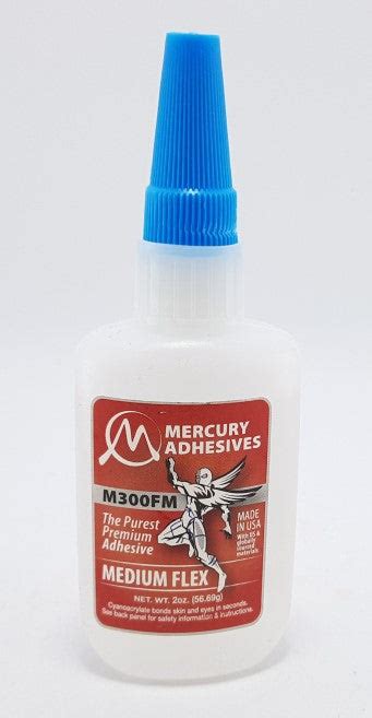 Mercury Medium Flex Ca Super Glue 2oz Steves Woodcraft