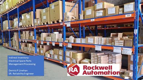 Automation Rok Spareparts Savings Allenbradley Storeroom Mro